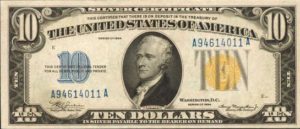 North Africa Yellow Seal Silver Certificates – World War II Emergency ...